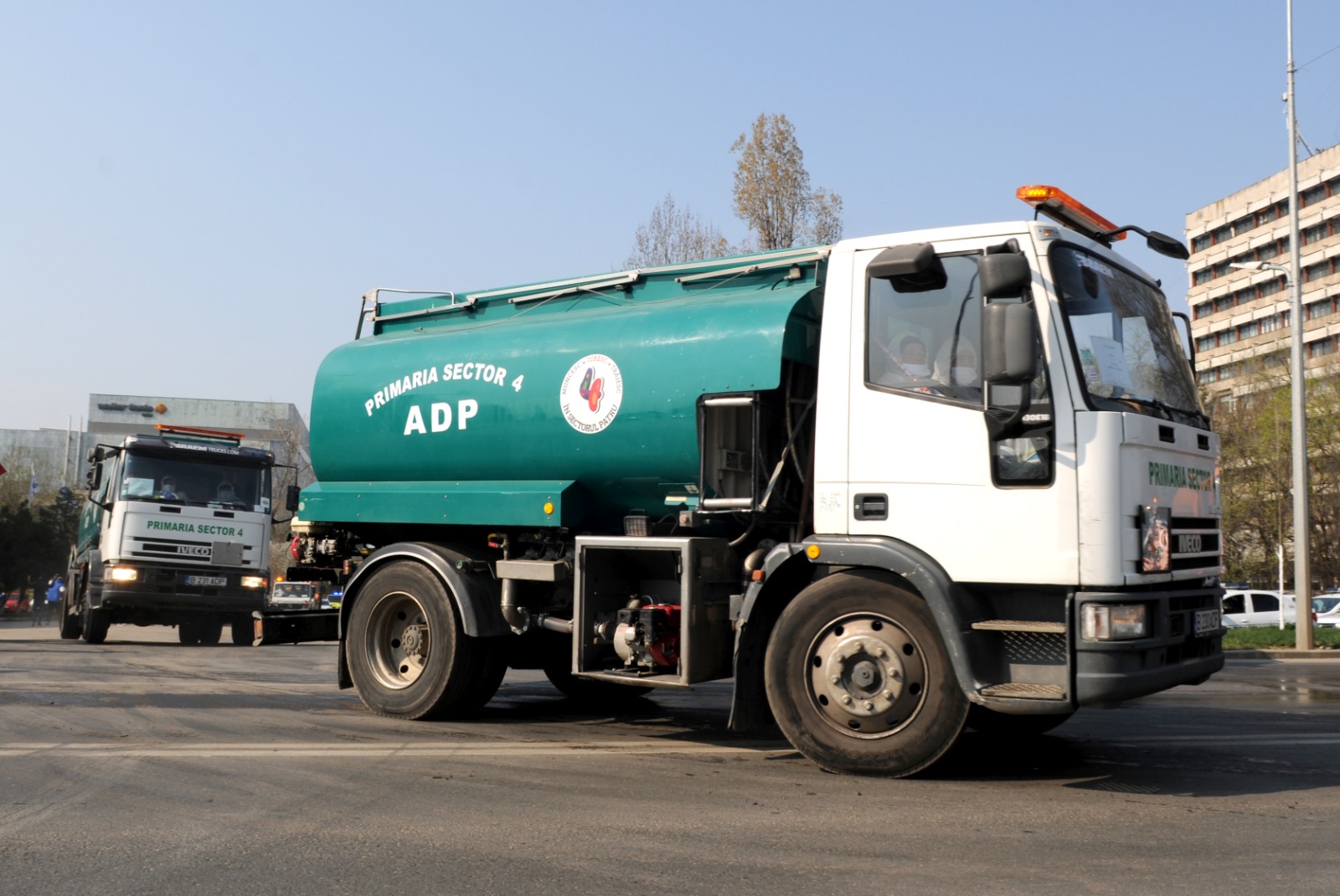 Primăria Sectorului 4 a creat o unitate specială pentru dezinfectarea ...