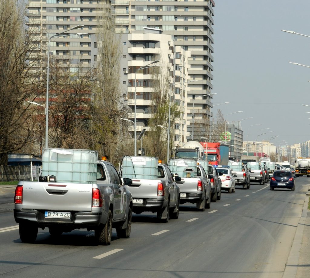 Primăria Sectorului 4 a creat o unitate specială pentru dezinfectarea ...